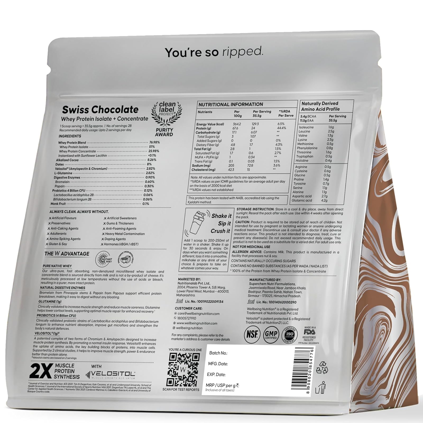 ideal for post-workout nutrition