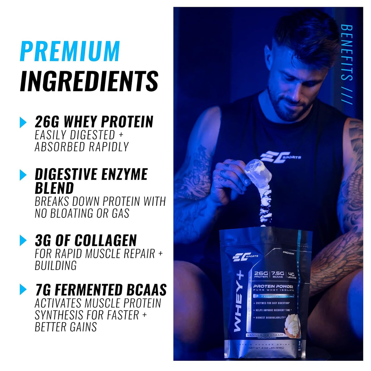 ideal for post-workout recovery