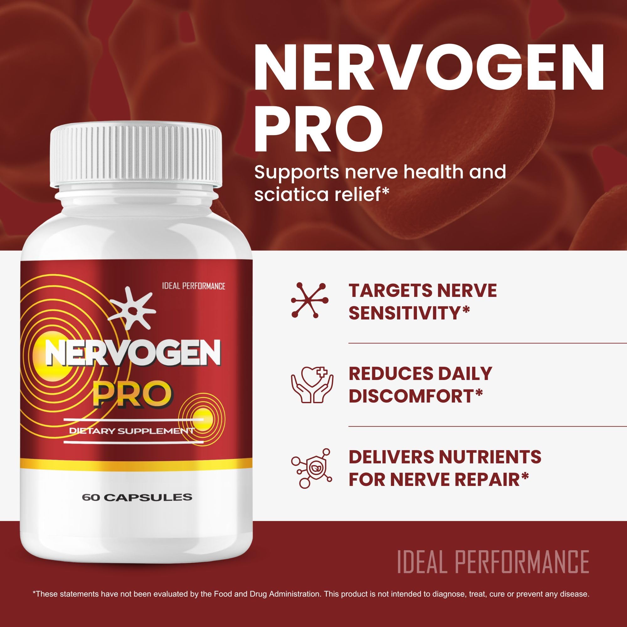 IDEAL PERFORMANCE health supplement pack