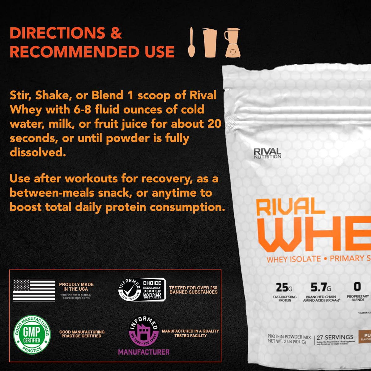 ideal post-workout recovery protein
