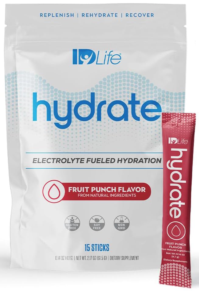 IDLife Hydrate Fruit Punch sticks
