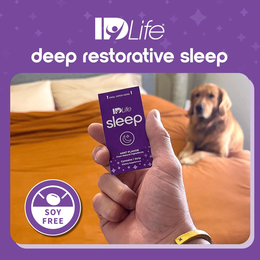 IDLife Sleep strips support healthy sleep patterns