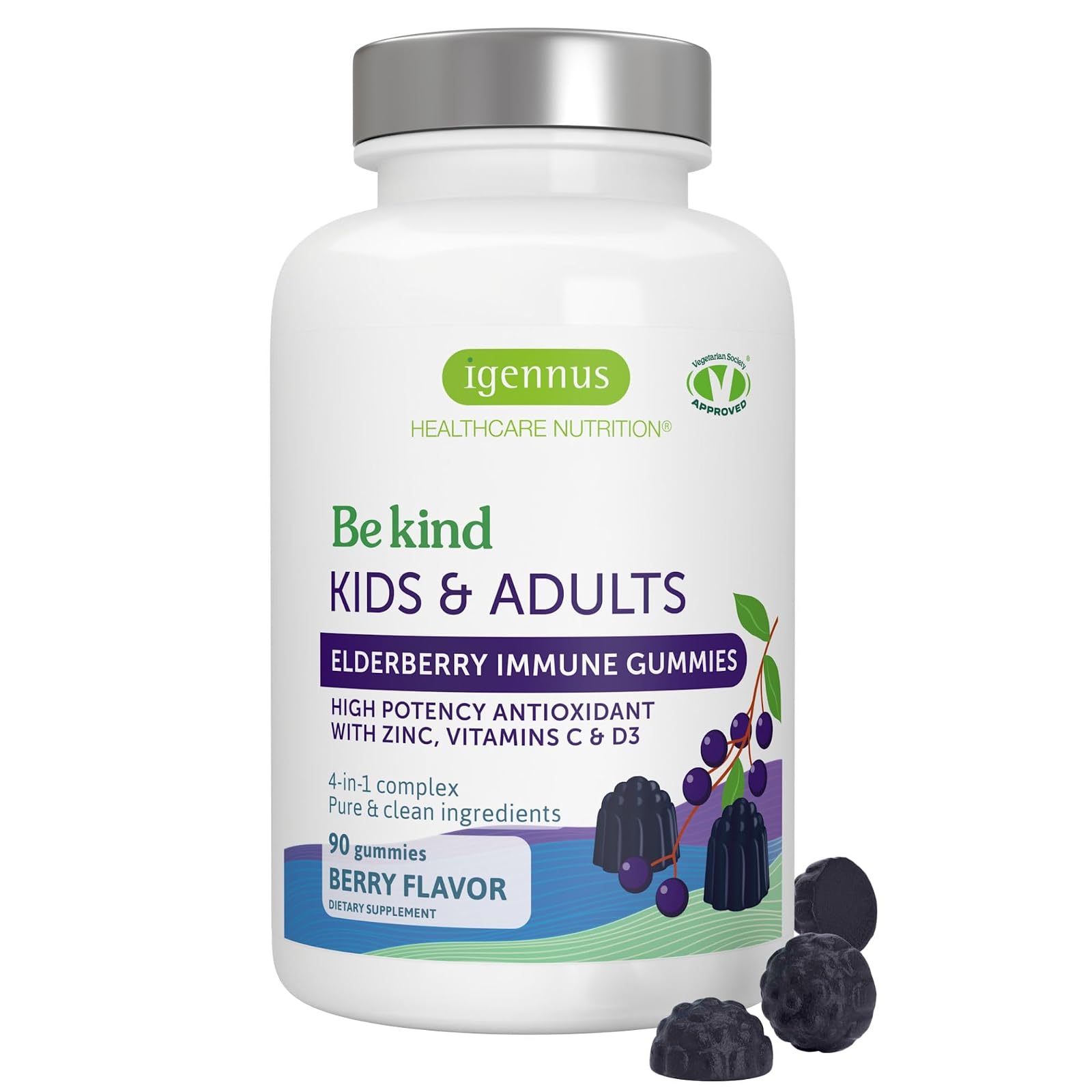 Igennus elderberry immune gummies benefits