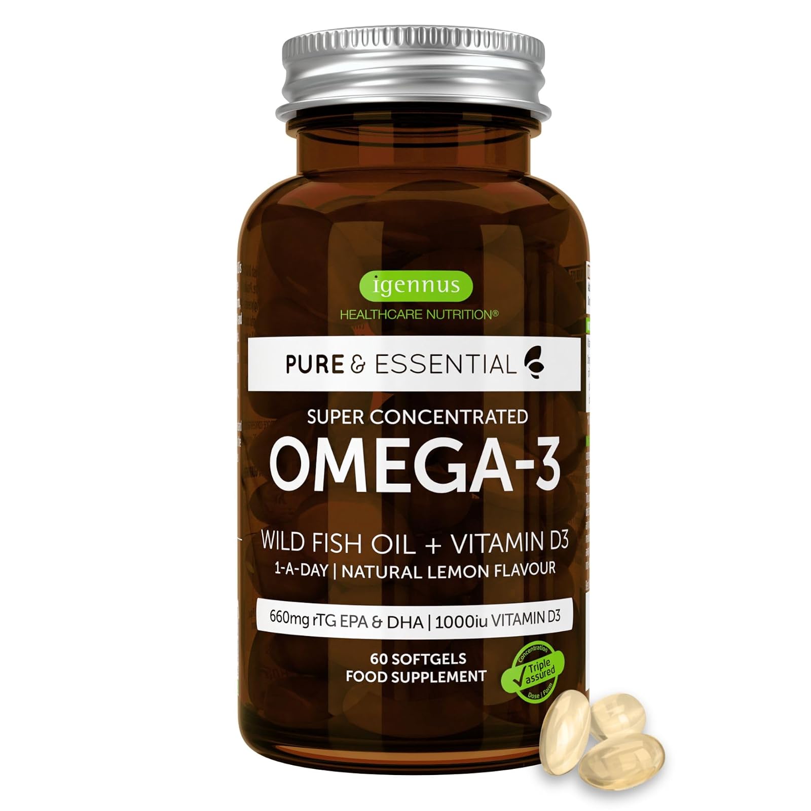 Igennus fish oil softgels