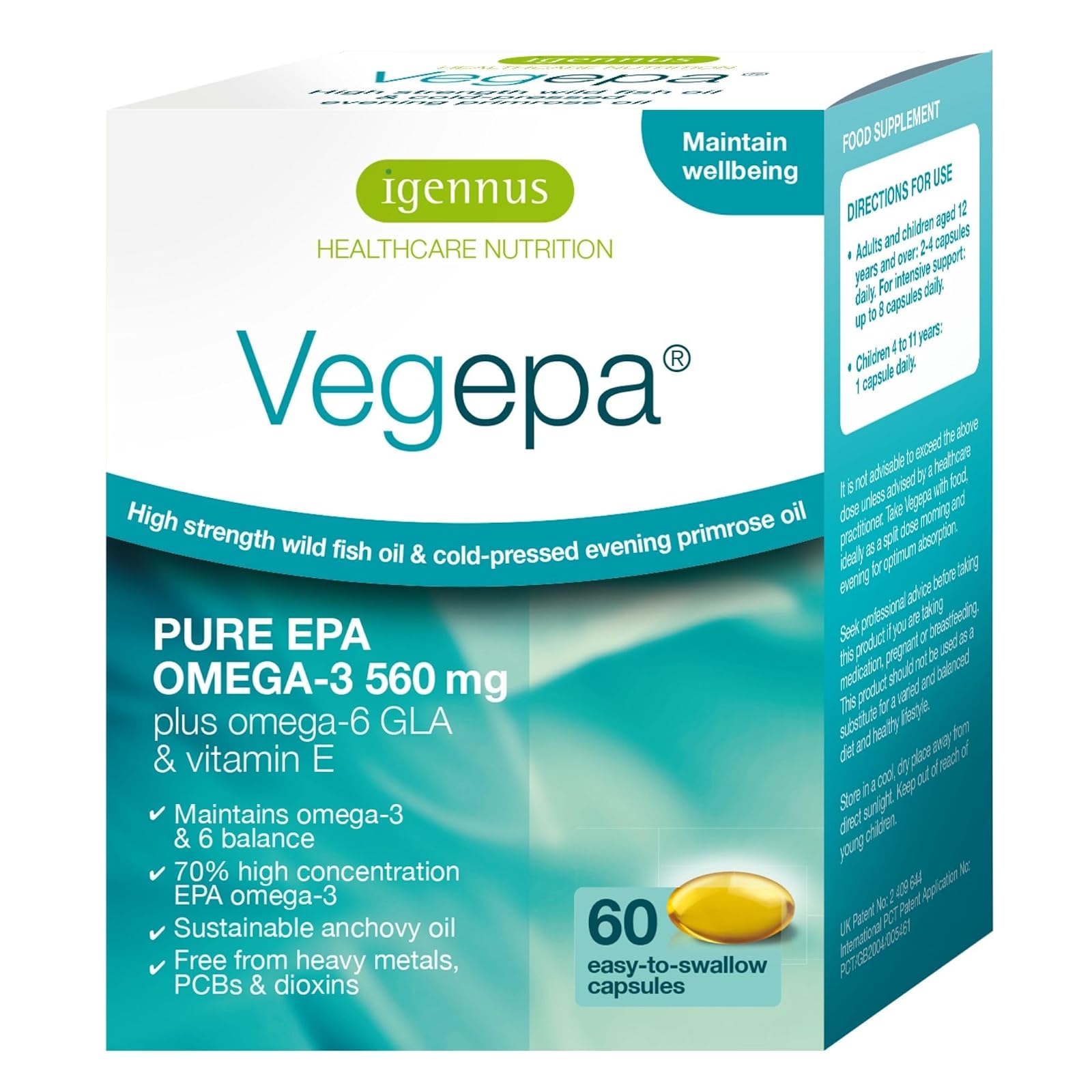 Igennus fish oil softgels