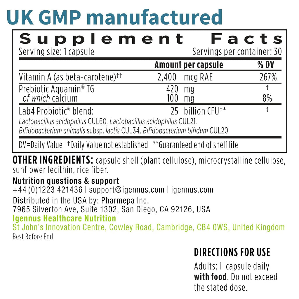 Igennus Lab4 for gut balance