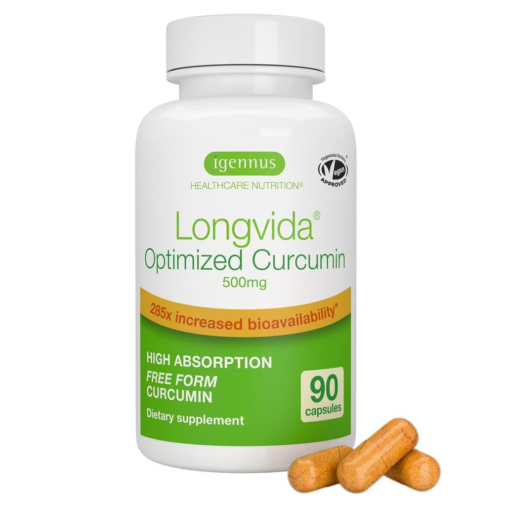 Igennus Longvida Curcumin benefits