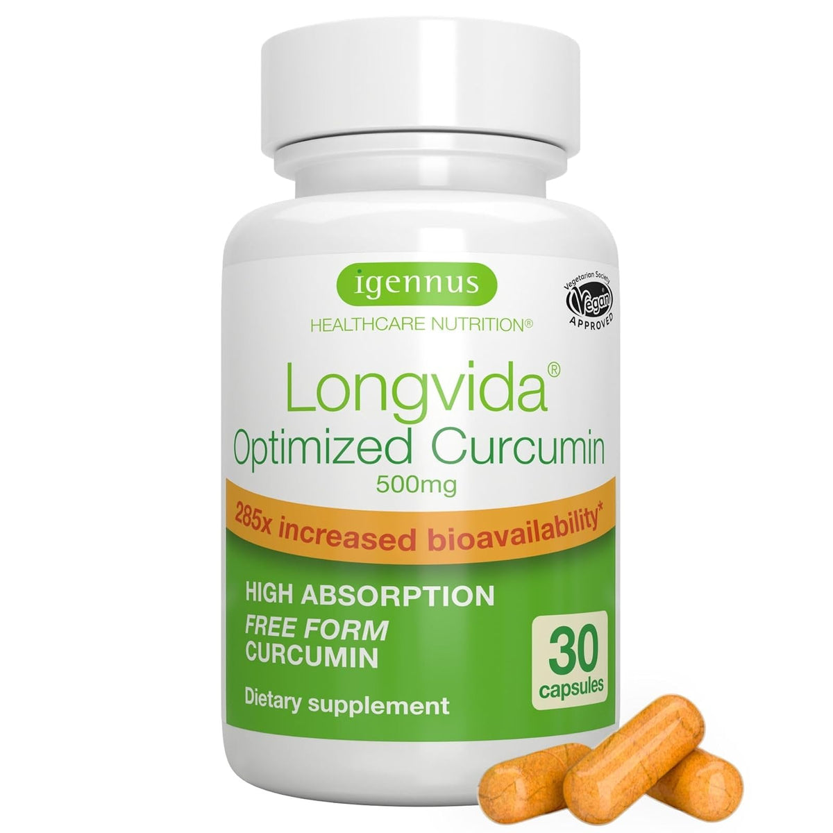 Igennus Longvida Curcumin health benefits