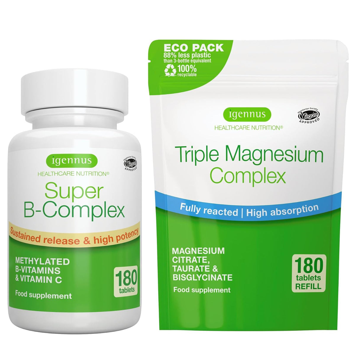 Igennus Super B-Complex vitamin benefits