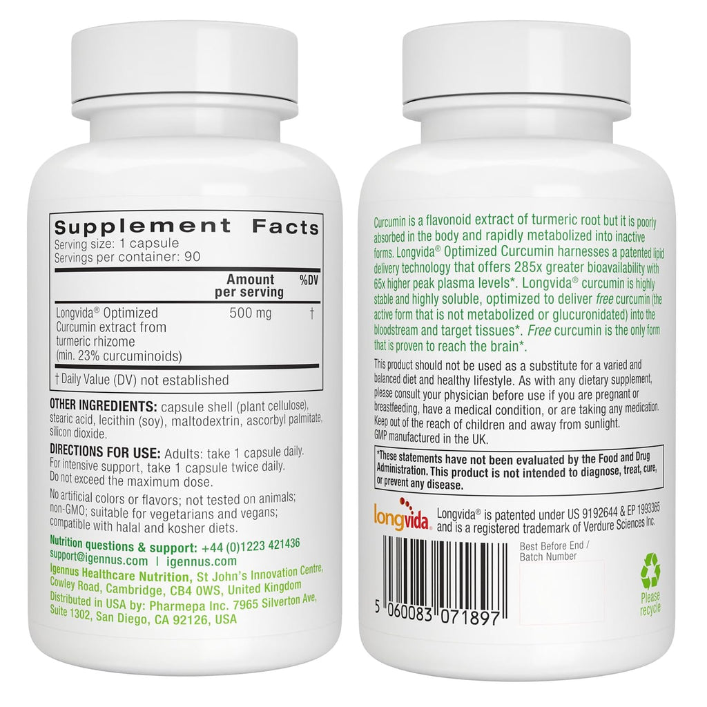 Igennus turmeric for daily vitality