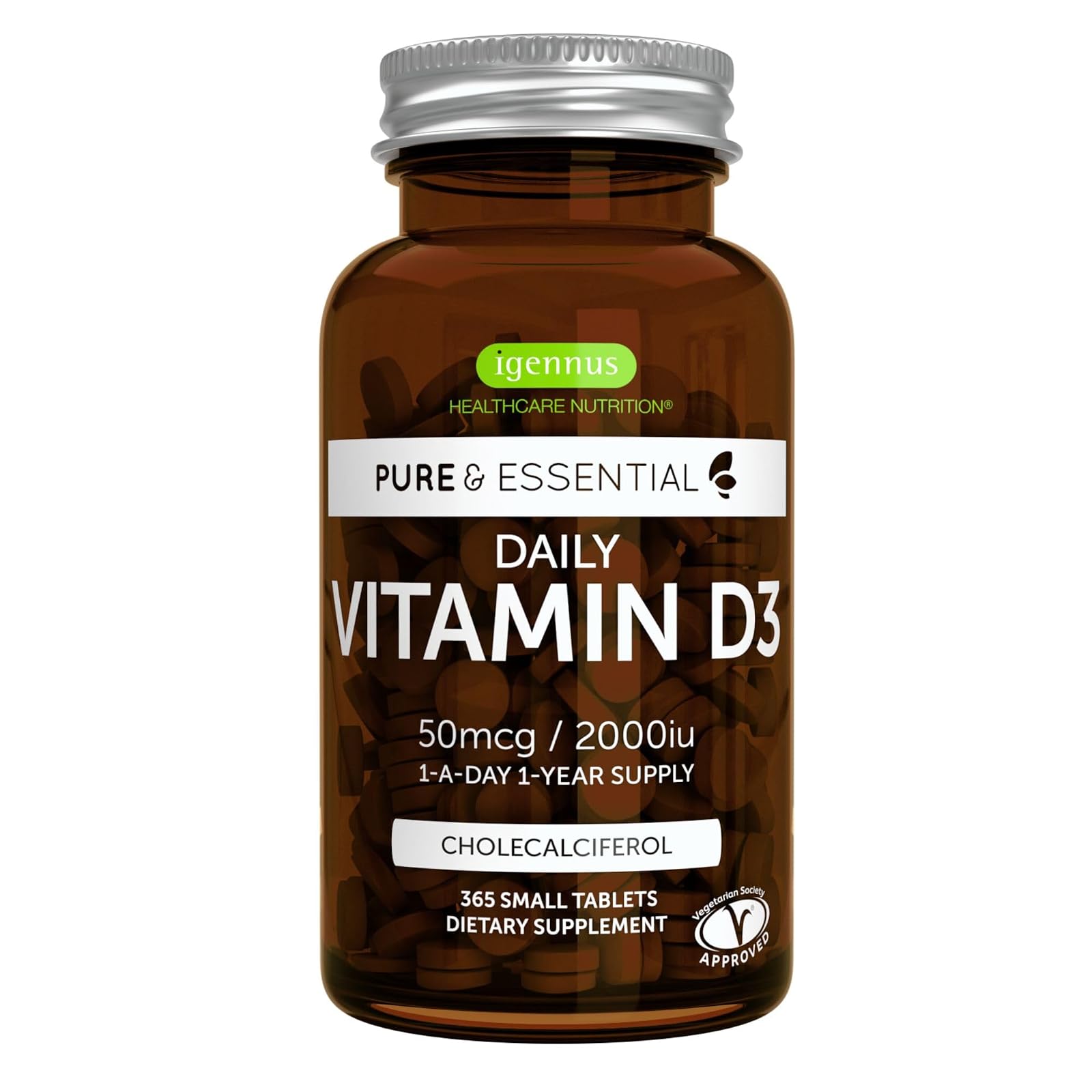 Igennus Vitamin D3 2000 IU softgels