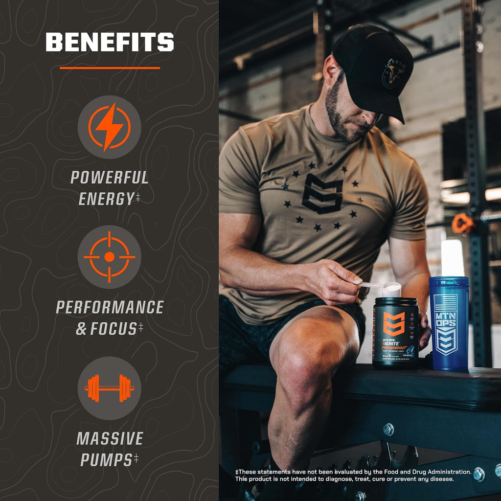 Ignite pre-workout for intense workouts
