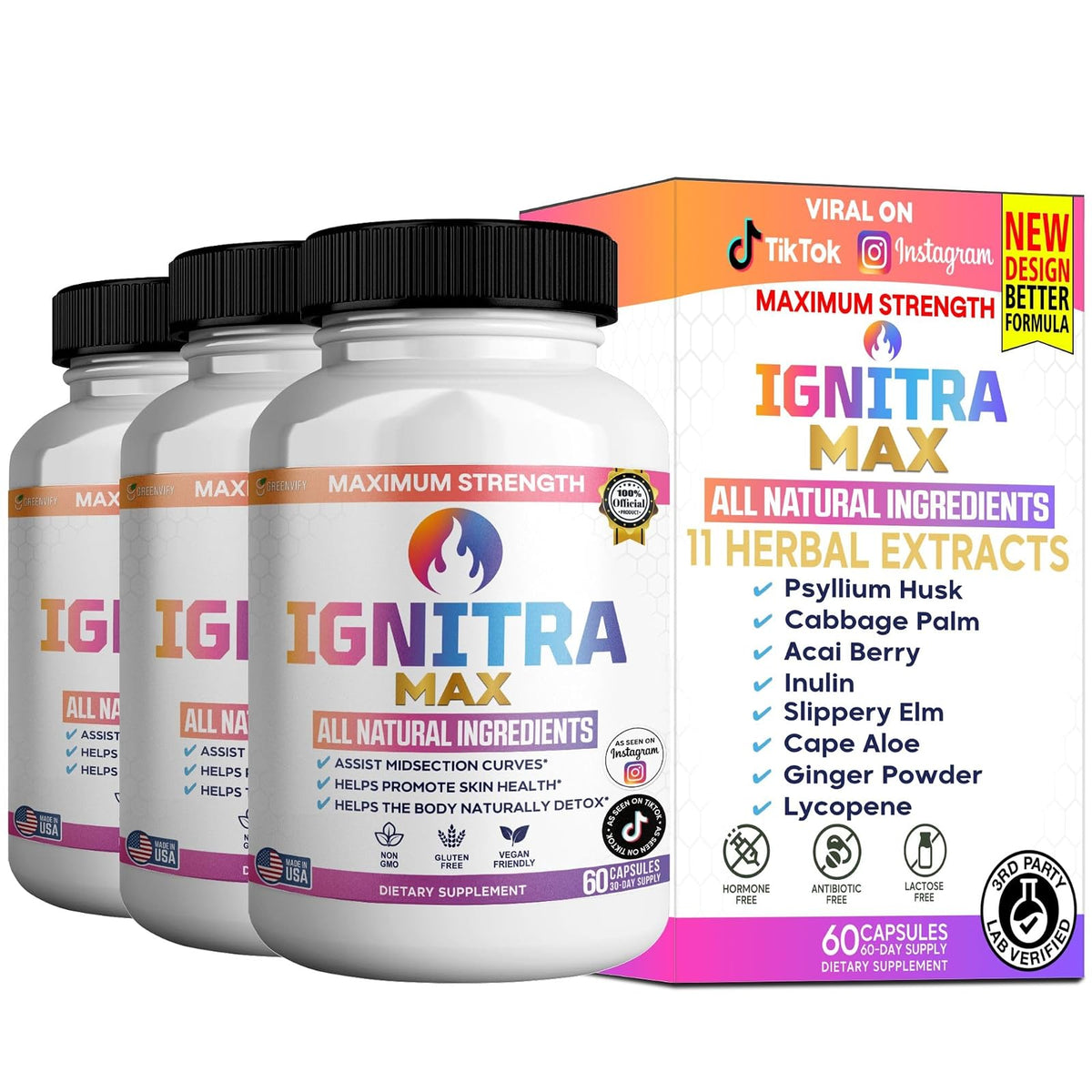 Ignitra Max detox capsules for weight loss