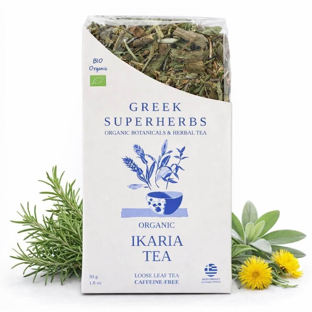 IKARIA herbal tea for wellness