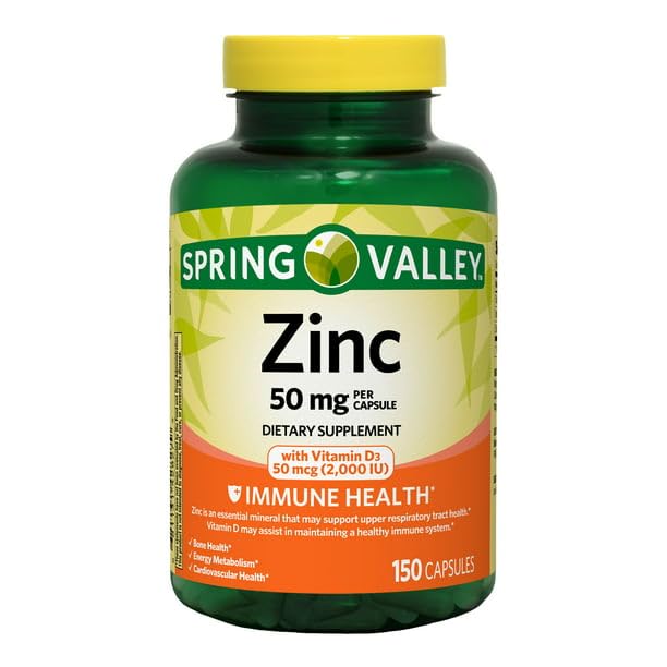IKJ zinc capsules for immune support