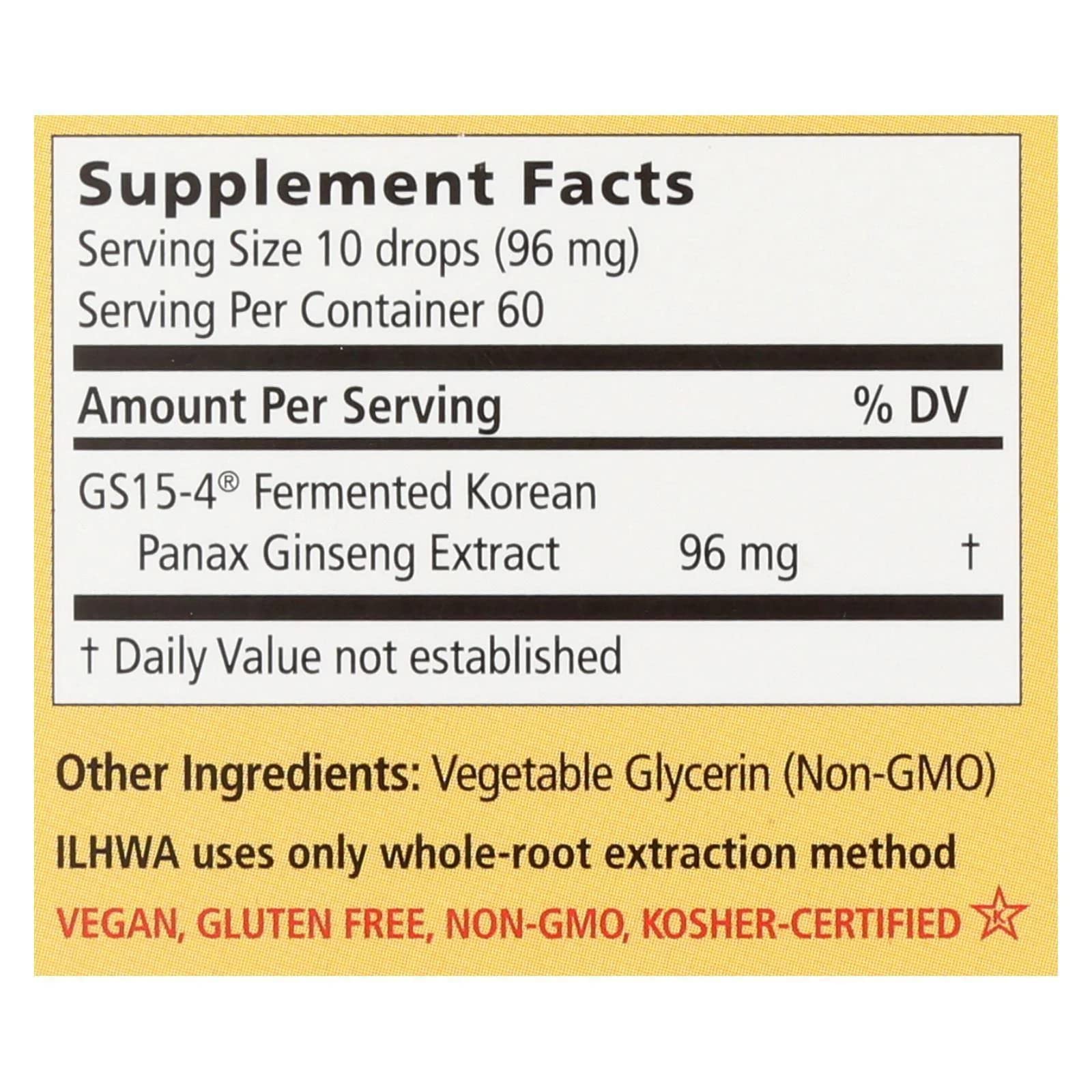 IL HWA fermented ginseng extract