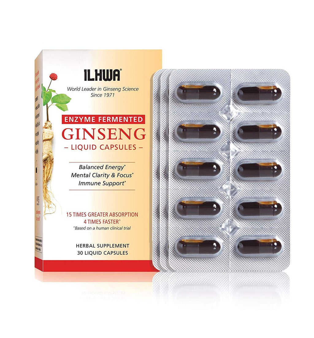 ILHWA ginseng liquid capsules benefits