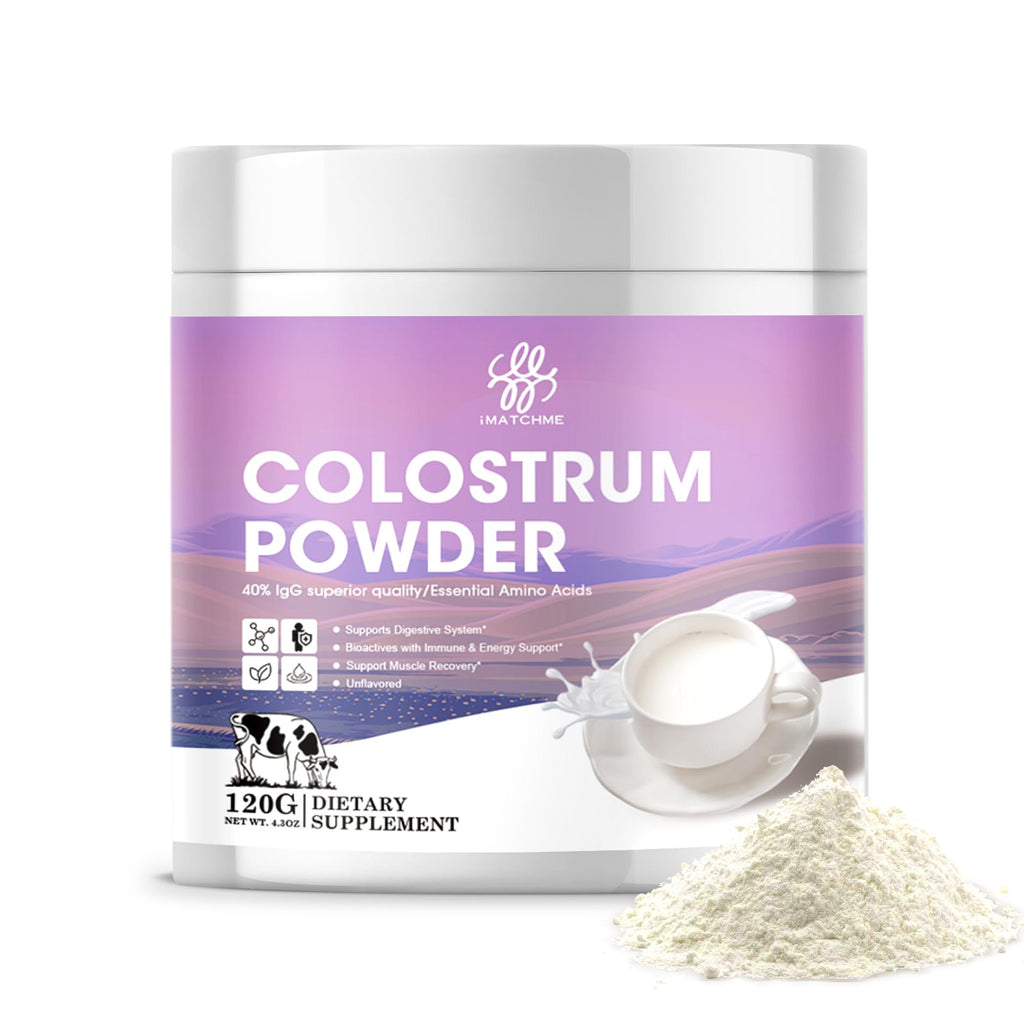 iMATCHME colostrum powder for gut health