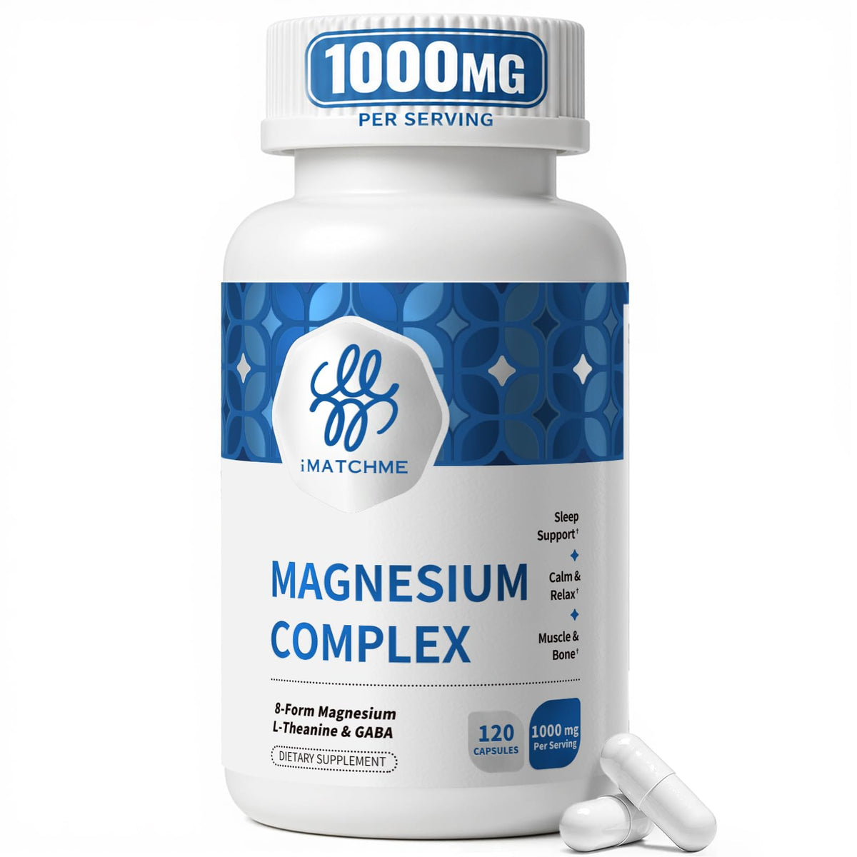 iMATCHME Magnesium Complex 1000 mg capsules