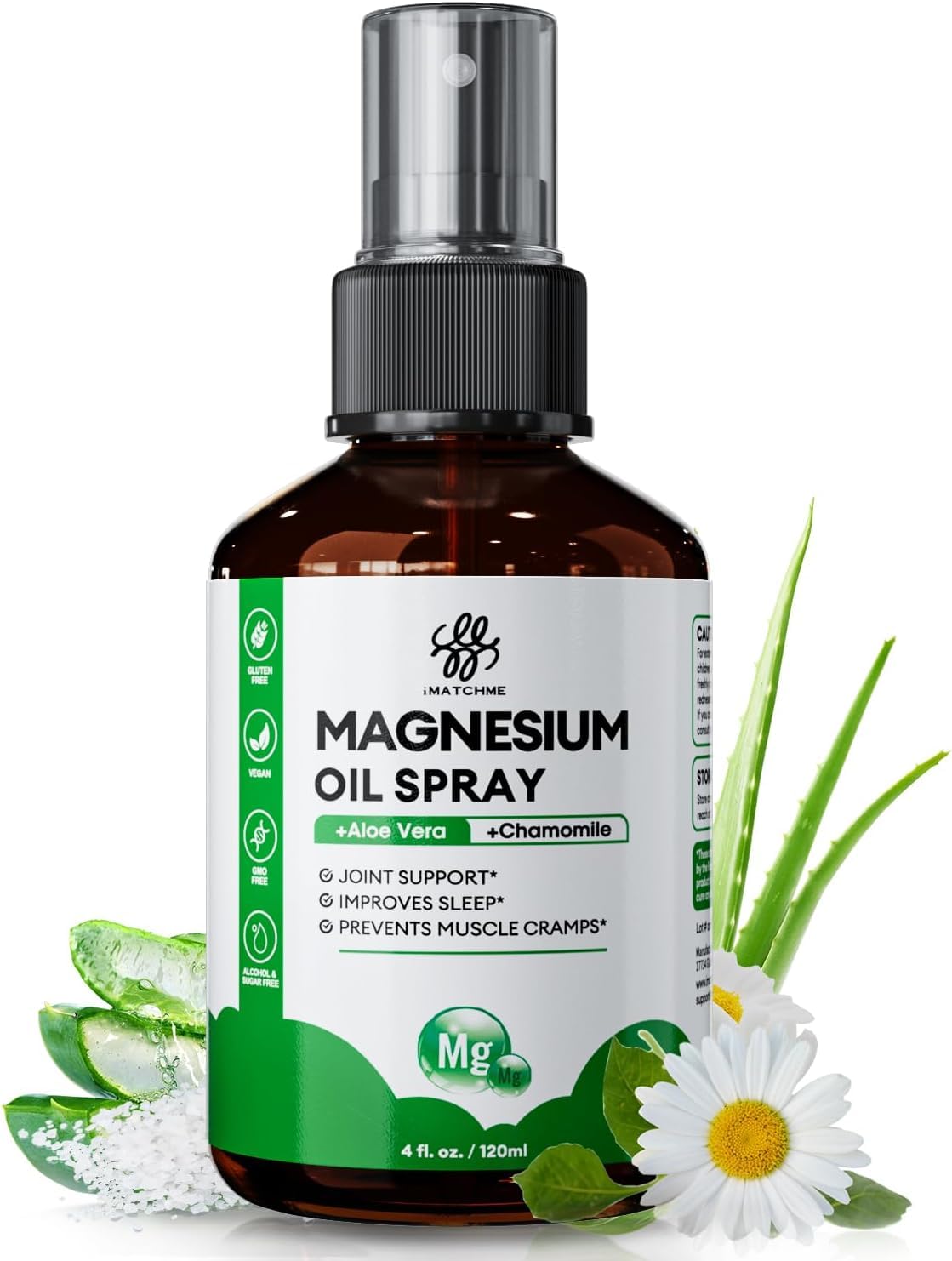 iMATCHME magnesium oil spray for relaxation