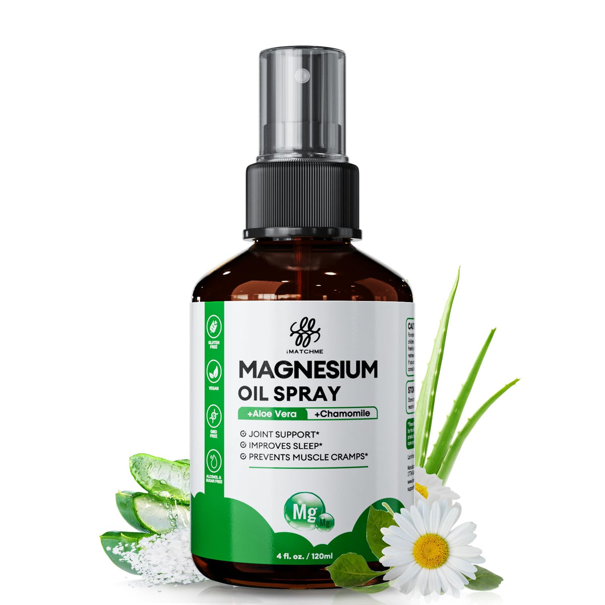 iMATCHME magnesium oil spray for relaxation