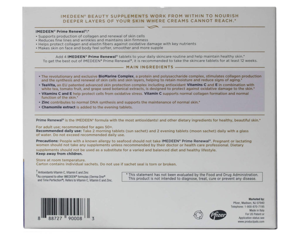 Imedeen Renewal for skin hydration