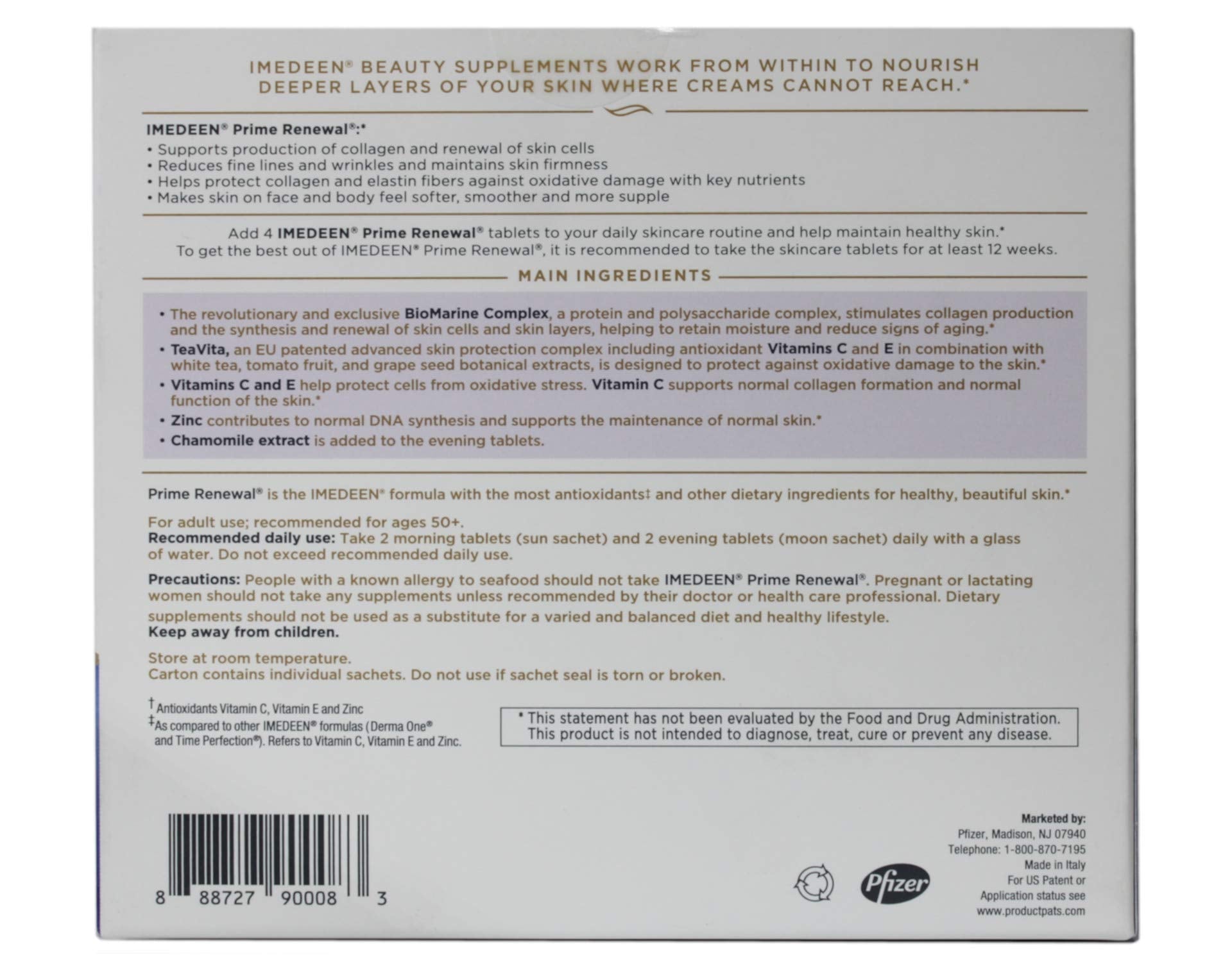 Imedeen Renewal for skin hydration