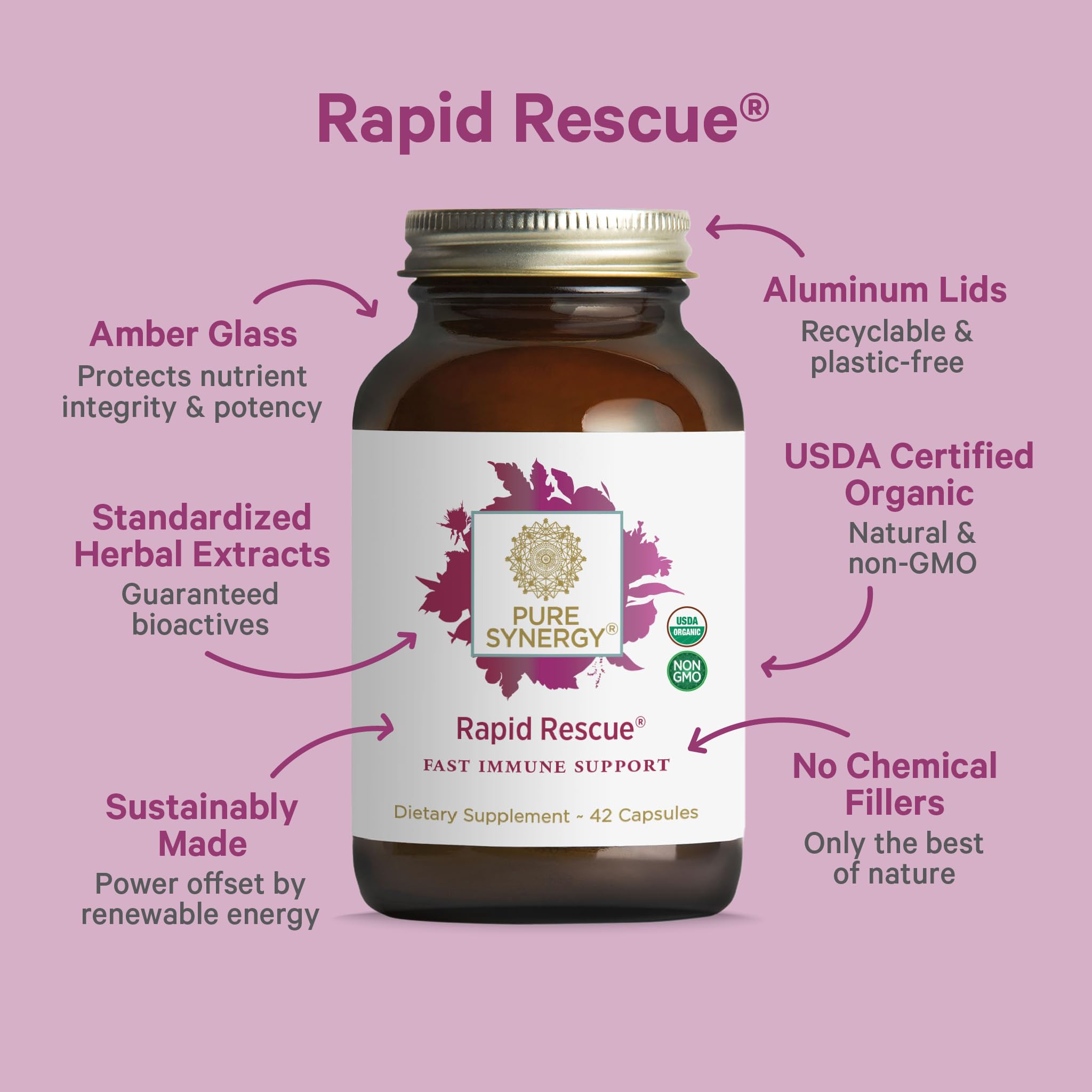 immediate relief with echinacea extract