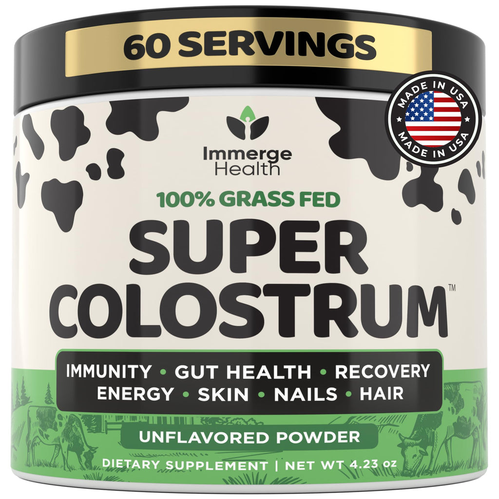 Immerge Health Super Colostrum Powder for gut health