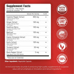 Immortal Herbs cayenne supplement benefits