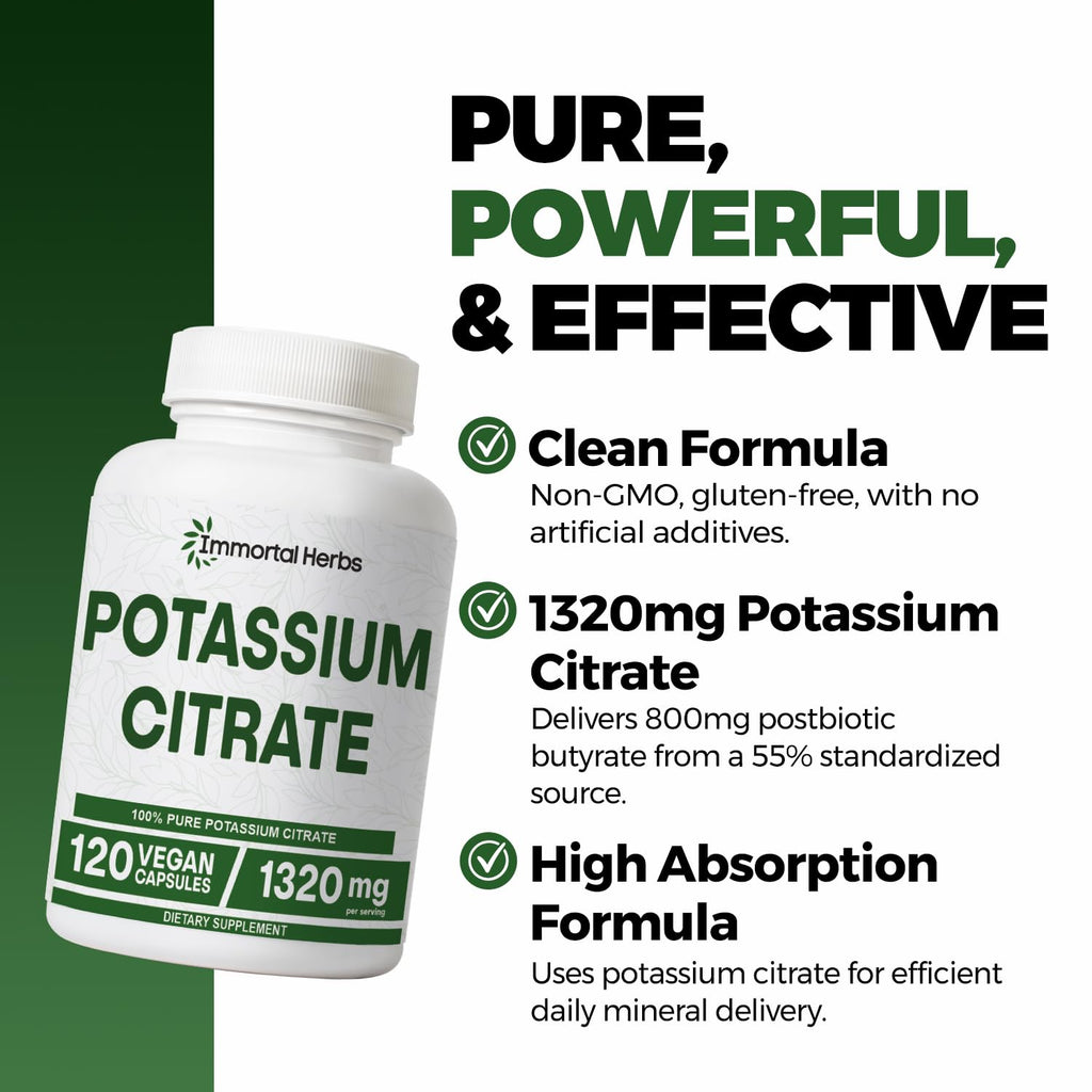 Immortal Herbs potassium citrate
