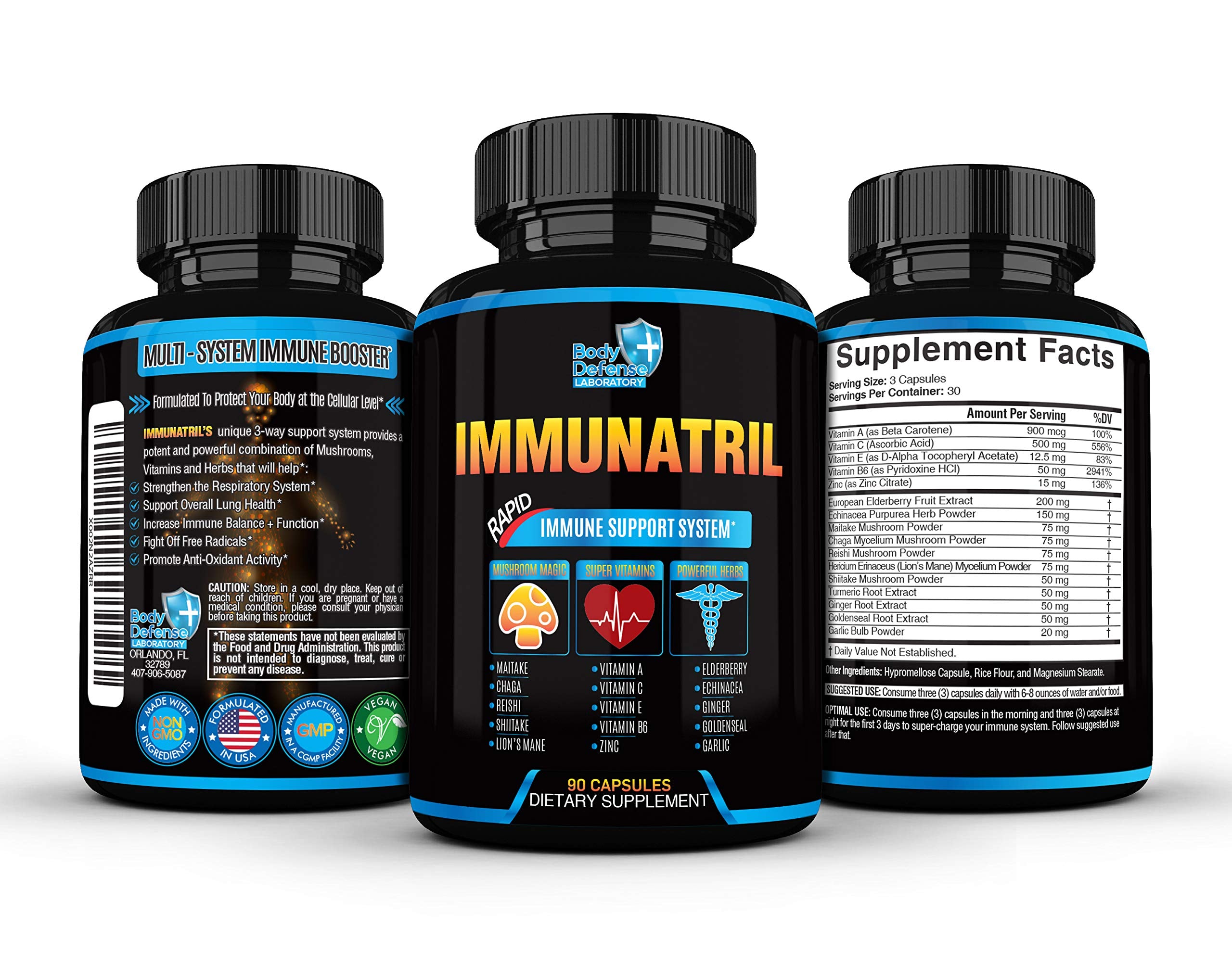 Immunatril elderberry immune support