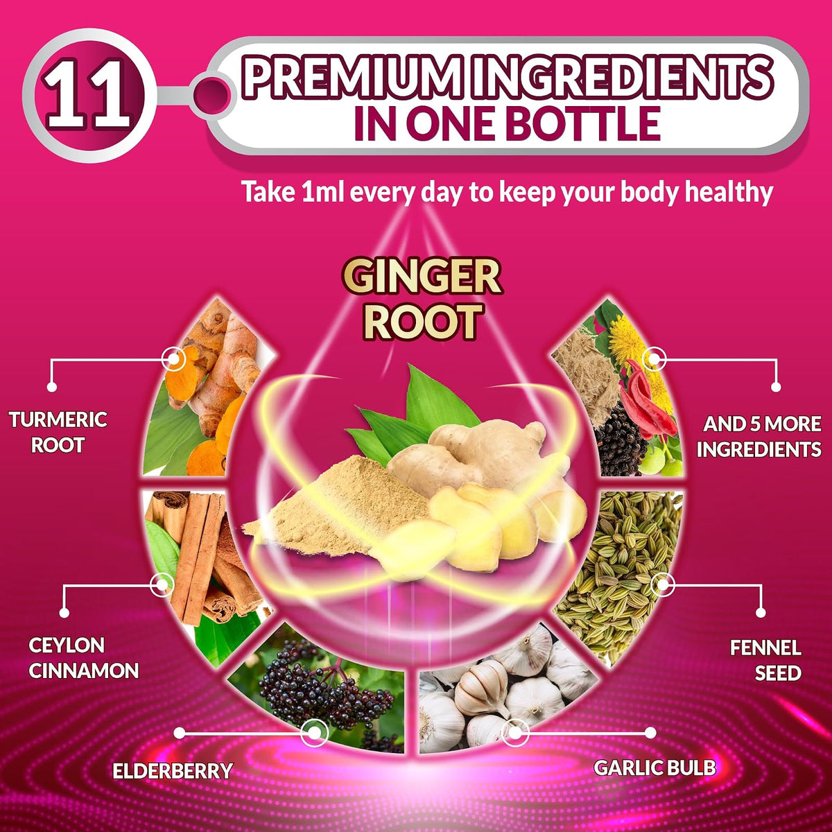 immune boost with ginger turmeric drops