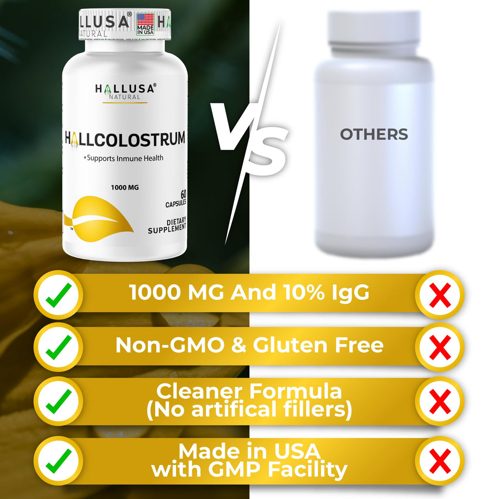 Immune boost with Hallusa colostrum