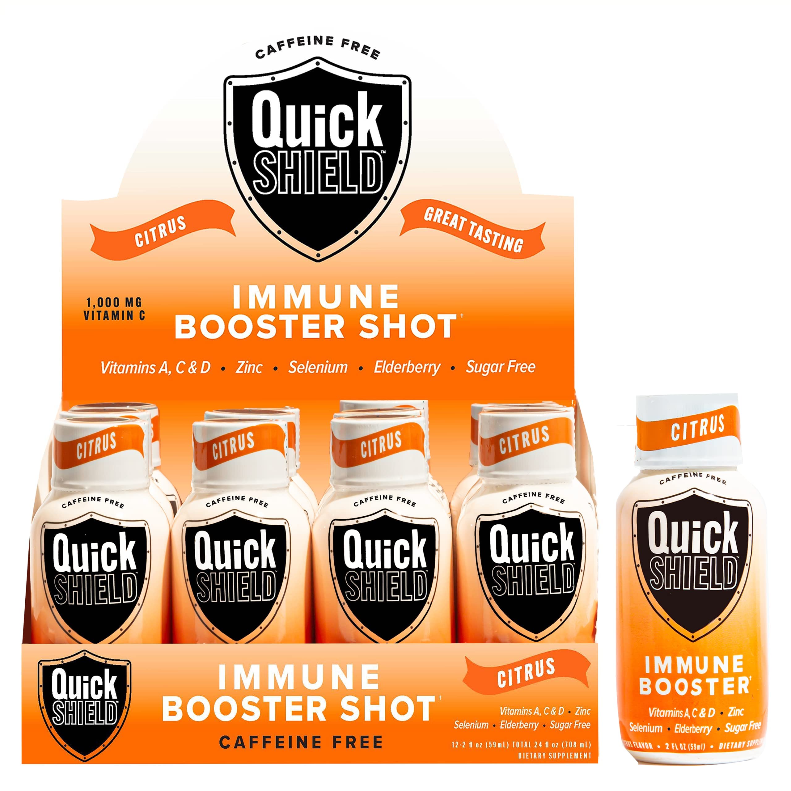 immune booster shot with elderberry