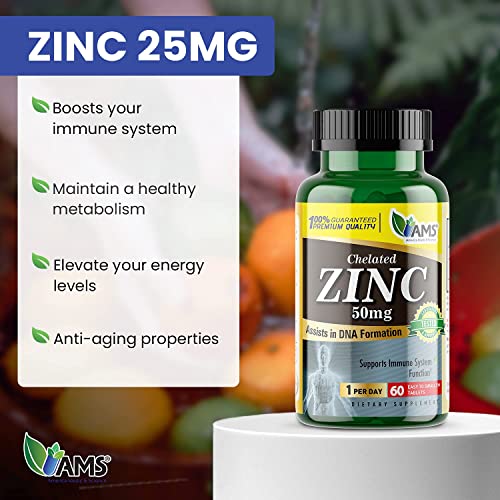 immune booster zinc 50 mg pack