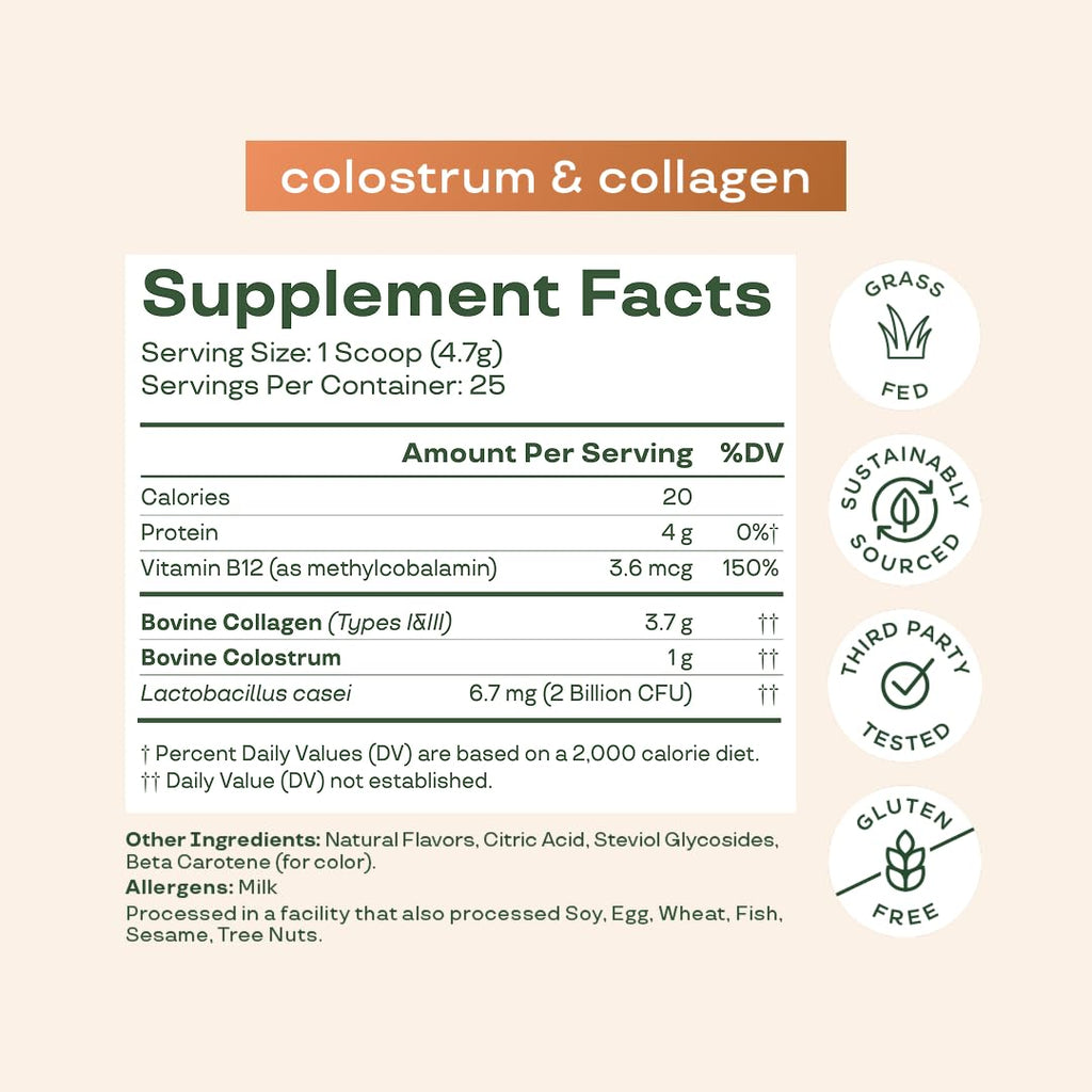 immune boosting colostrum powder