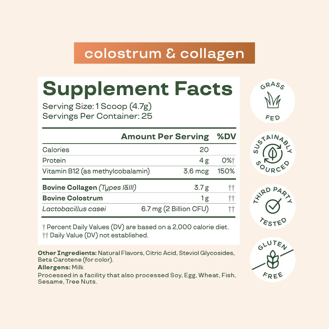 immune boosting colostrum powder