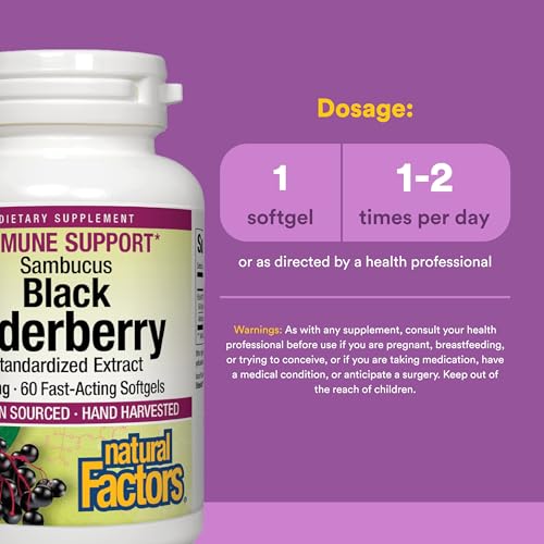 immune-boosting elderberry capsules in Canada
