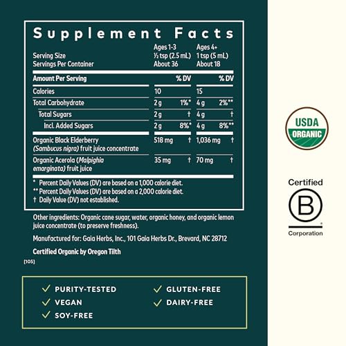 immune boosting elderberry for children