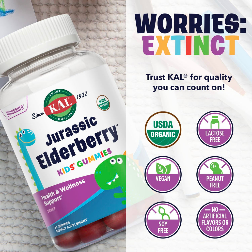 immune-boosting elderberry gummies for children