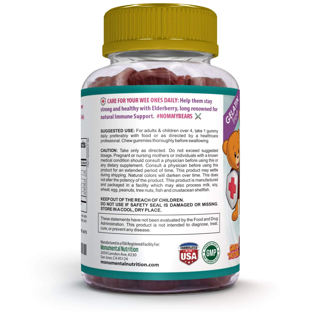 immune boosting elderberry gummies for teens