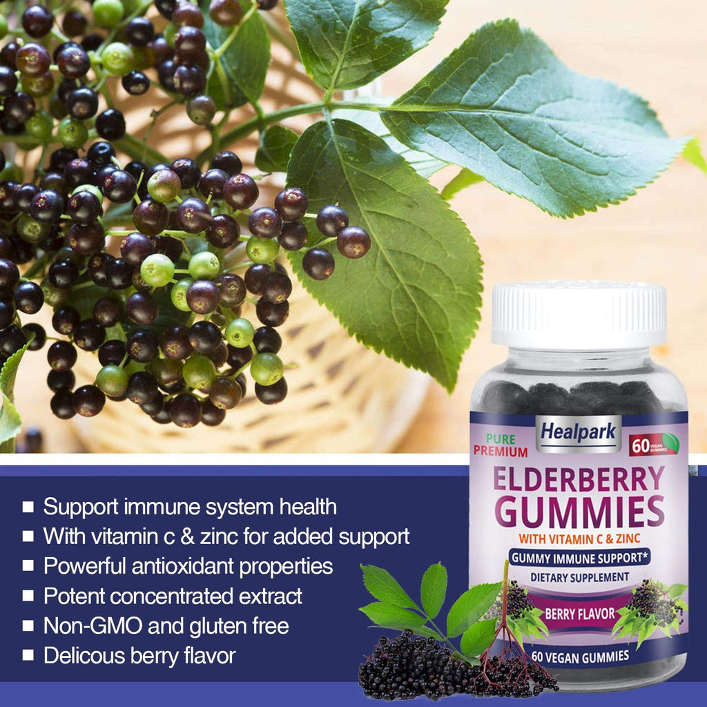 immune boosting elderberry gummy benefits