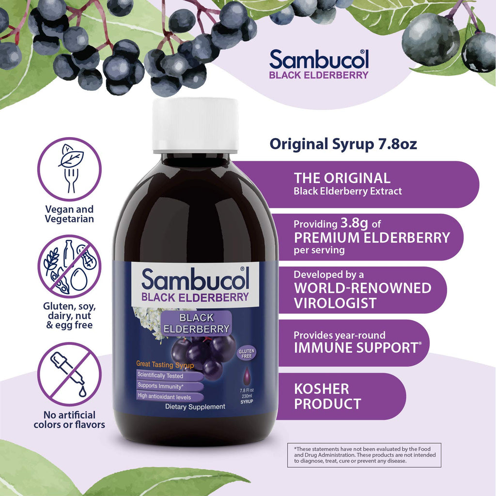 immune boosting elderberry syrup benefits