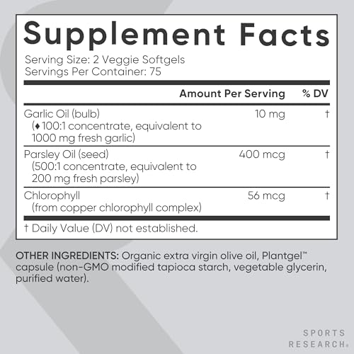immune-boosting garlic oil supplement