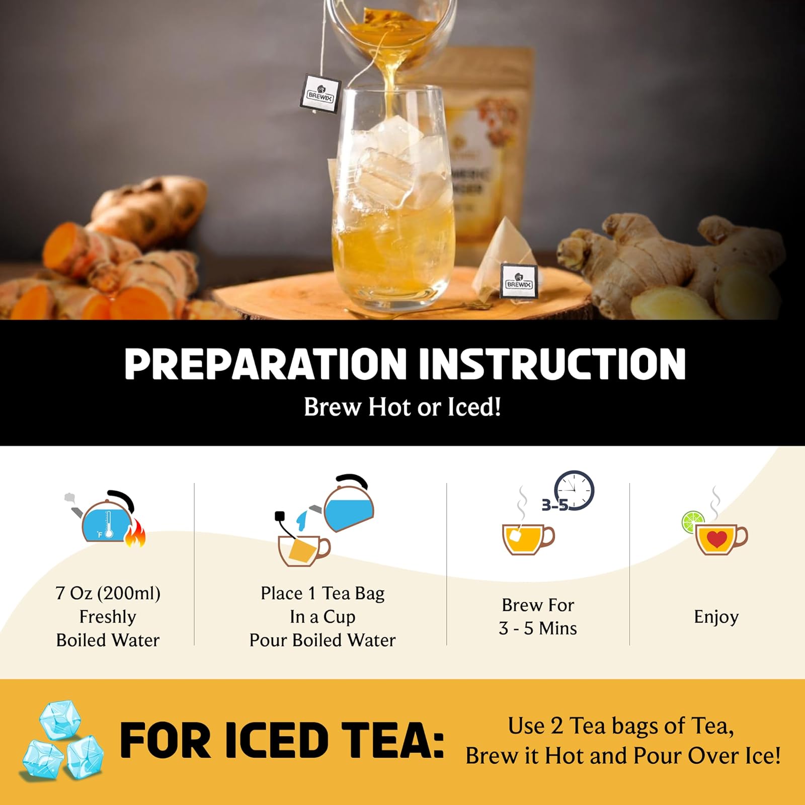 immune-boosting ginger herbal infusion