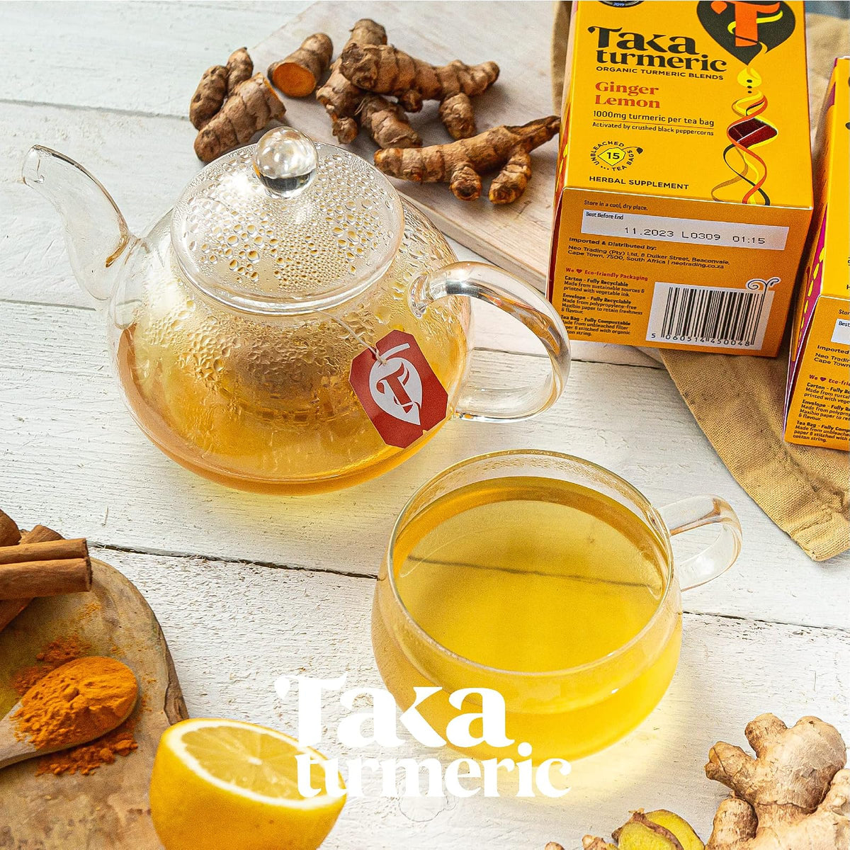 immune-boosting ginger lemon tea