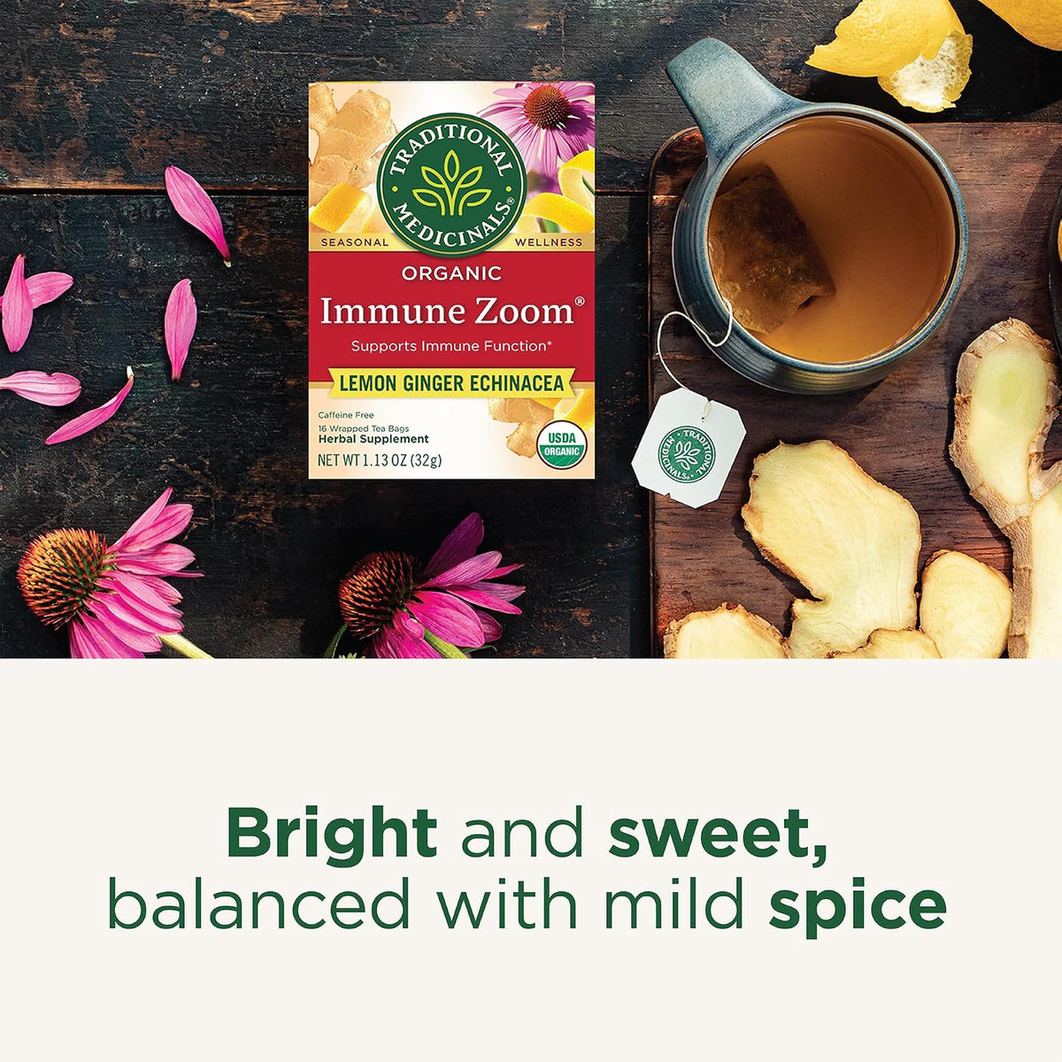 immune boosting ginger tea bags
