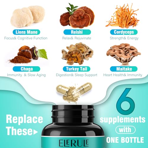 immune boosting mushroom capsules