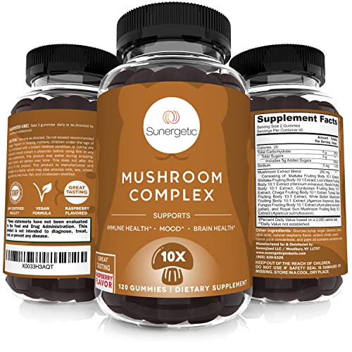 Immune-boosting mushroom gummies for families